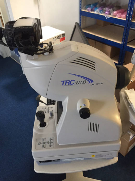 Topcon NW8 | Used Fundus Camera | Ophthalmic Equipment | Used Optical ...