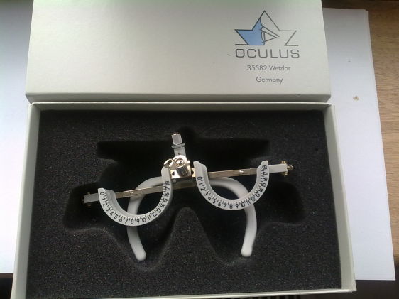 Oculus 1/2 Eye Trial frame Childrens | Used Trial Frames | Ophthalmic ...