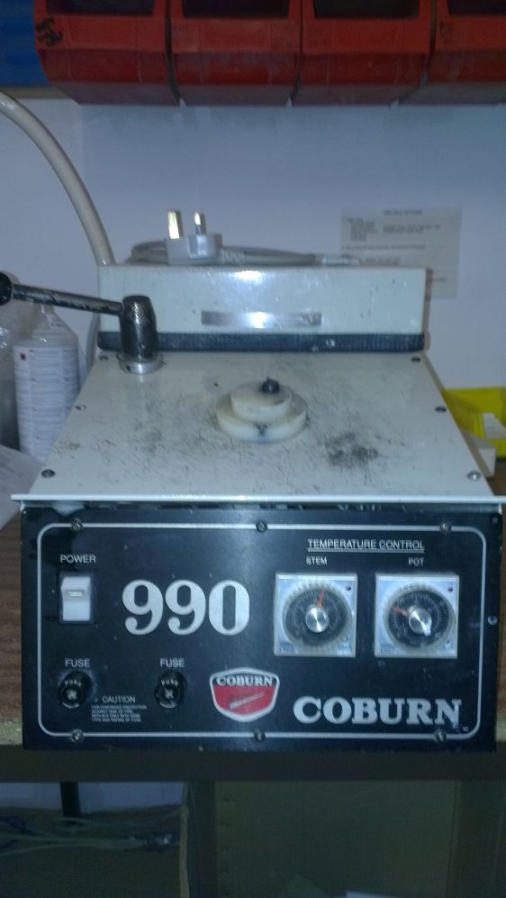 COBURN 990 ALLOY BLOCKER | Used Blocker | Lab Equipment | Used Optical ...