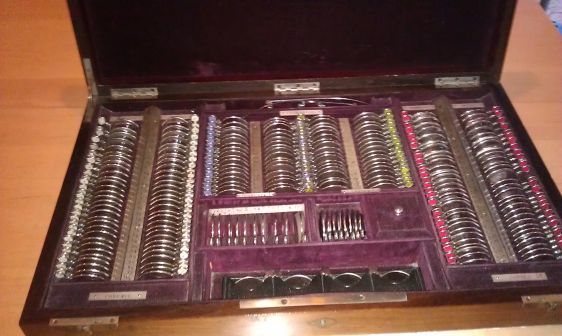 trial lens set full apeture and case | Used Trial Lens Sets ...